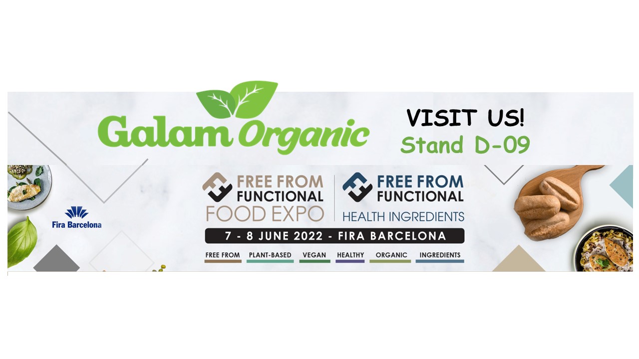 Free From Expo Barcelona . Visit us! Stand D09 - June 7-8 Galam ...